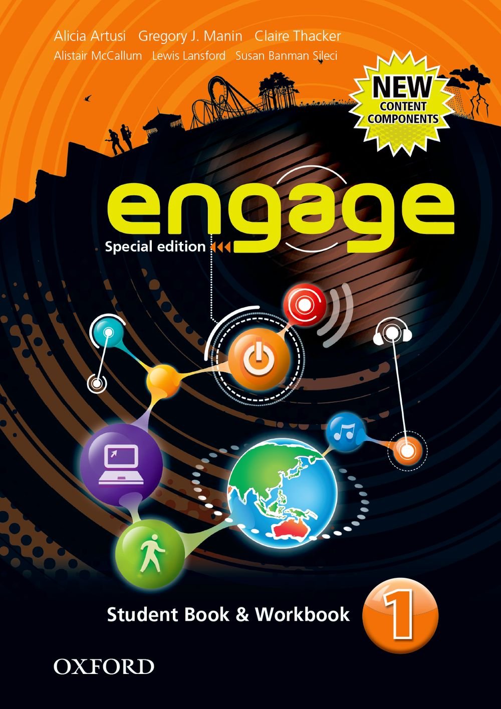 Engage 1 Student Book e Workbook - Editora Oxford - Didático